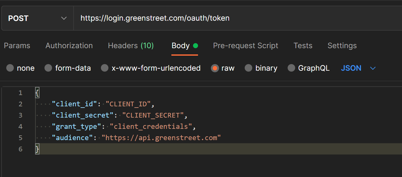 Green Street API